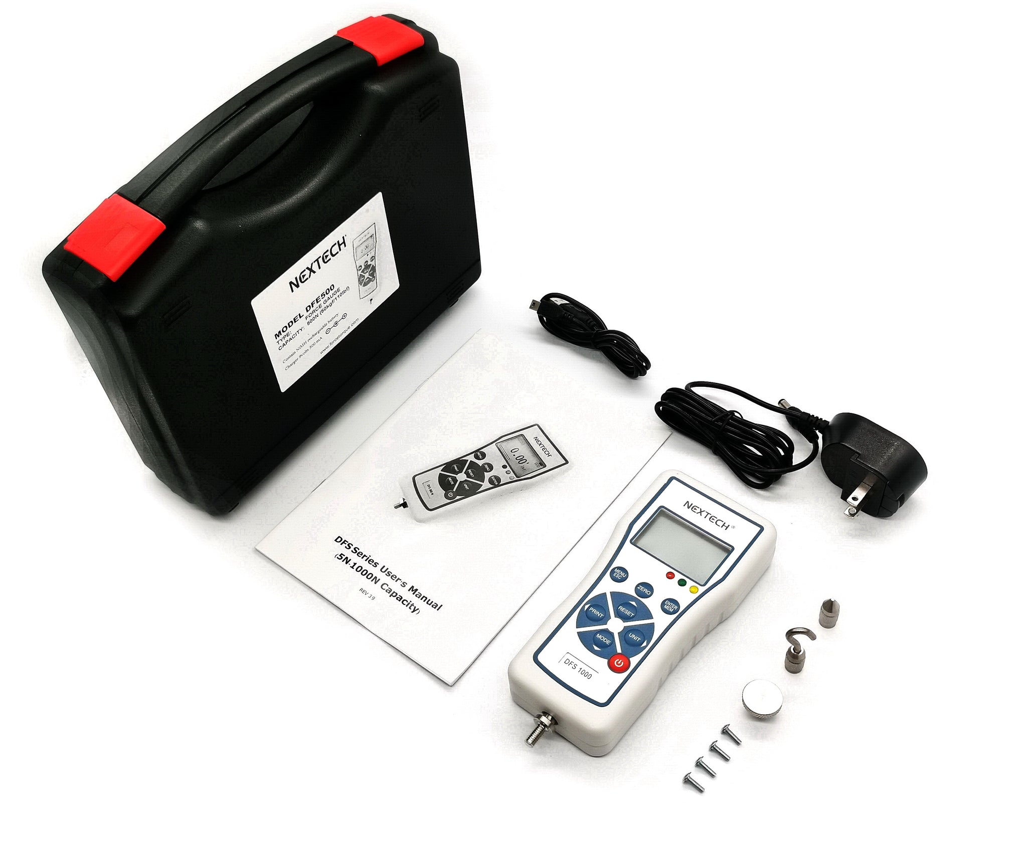 500N Thrust Meter VTSYIQI Digital Force Gauge 500N - High Precision ...